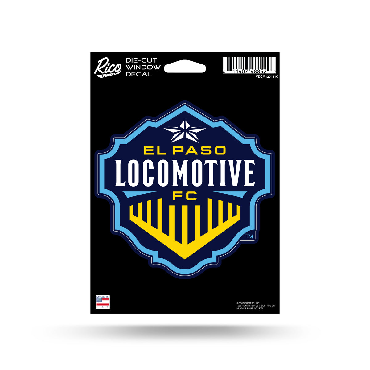 LOCO DIE CUT DECAL – El Paso Locomotive FC Team Shop